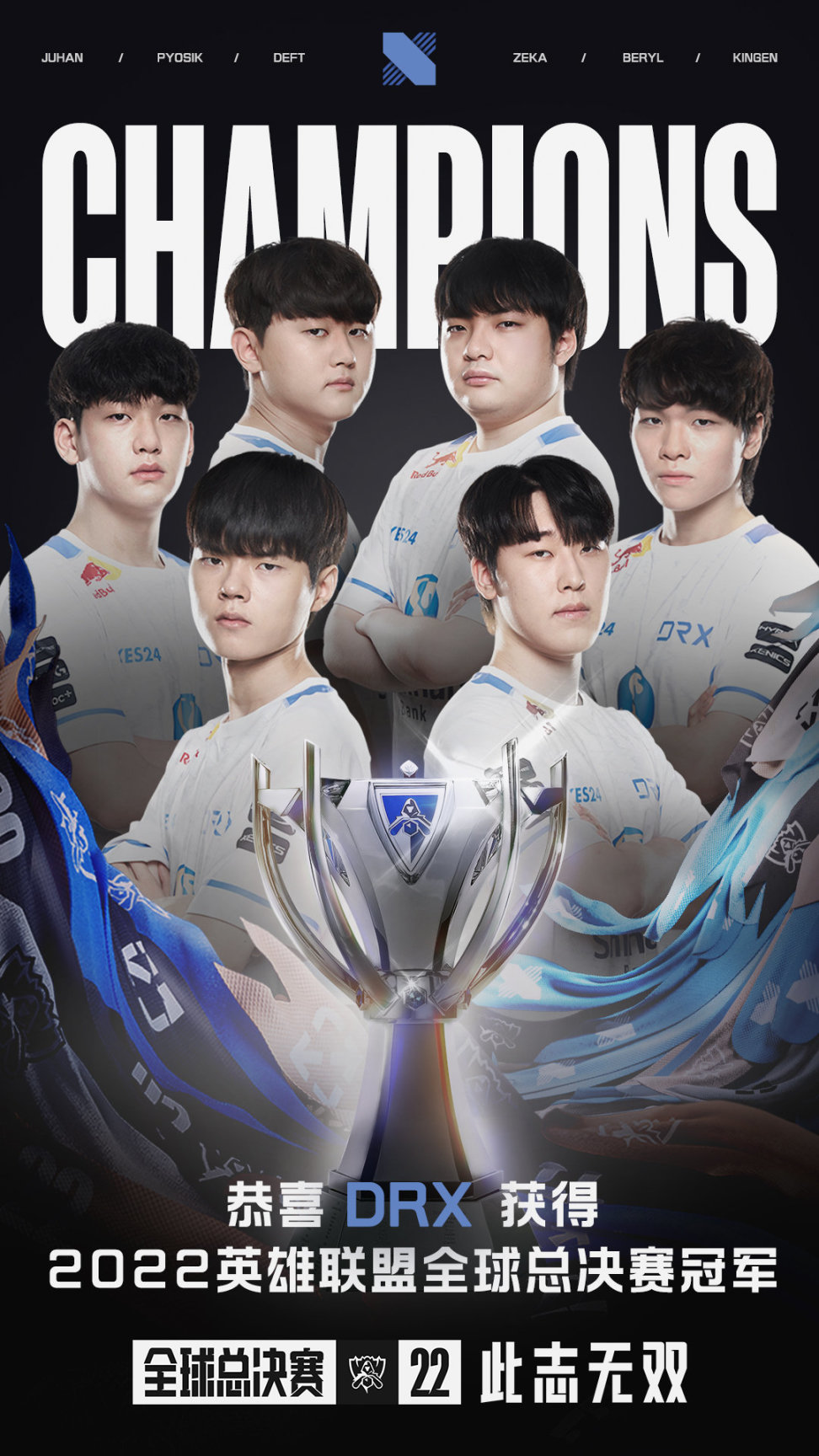 drx冠军皮肤选择一览,英雄联盟s12冠军皮肤有哪些